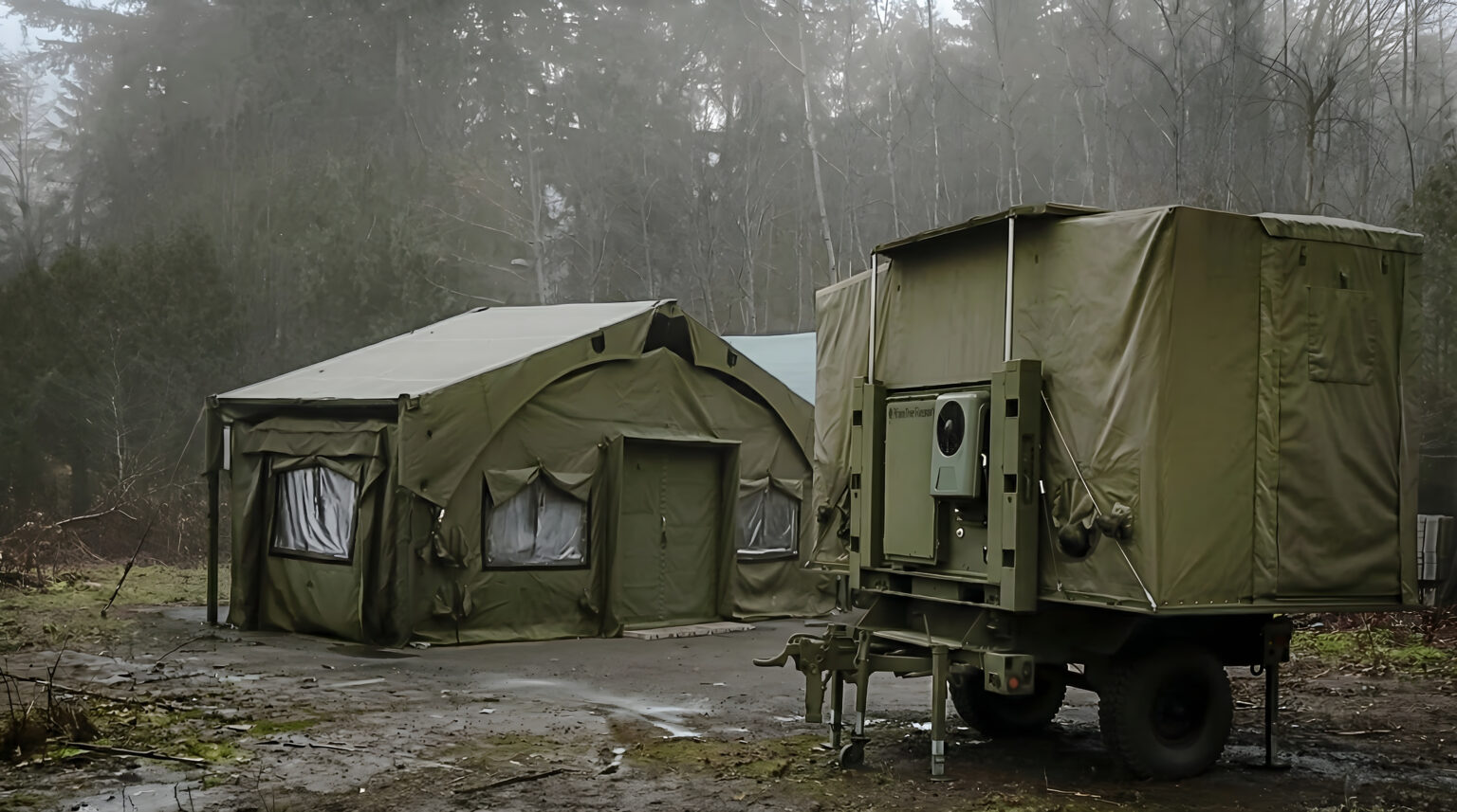 TRECC Expandable Trailer Shelter