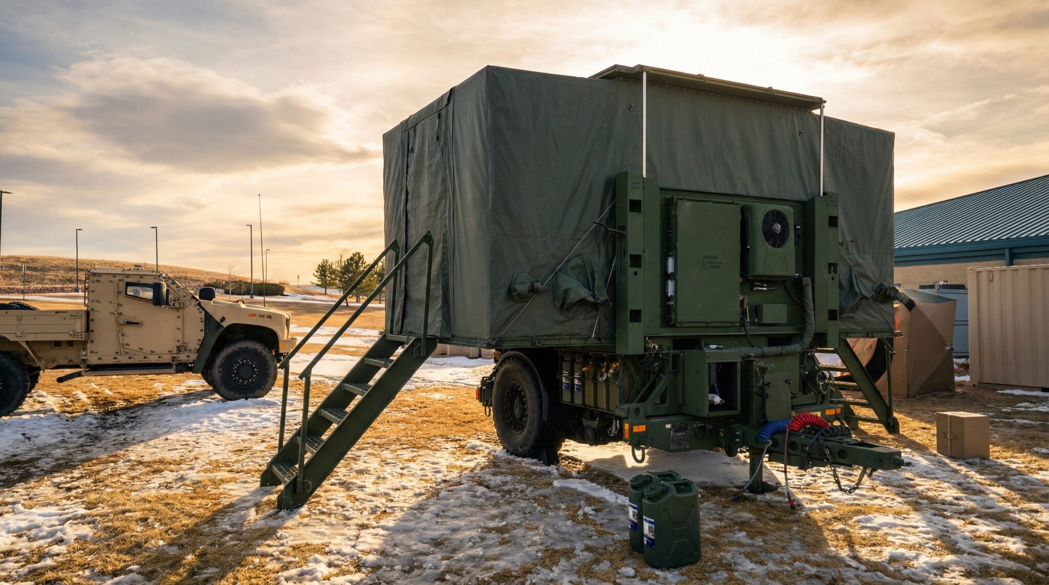 TRECC Expandable Trailer Shelter